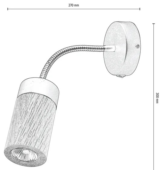 Nástěnné LED svítidlo ANNICK, 1xLED 5W (součást balení), dřevěné stínítko, olejovaný dub, B