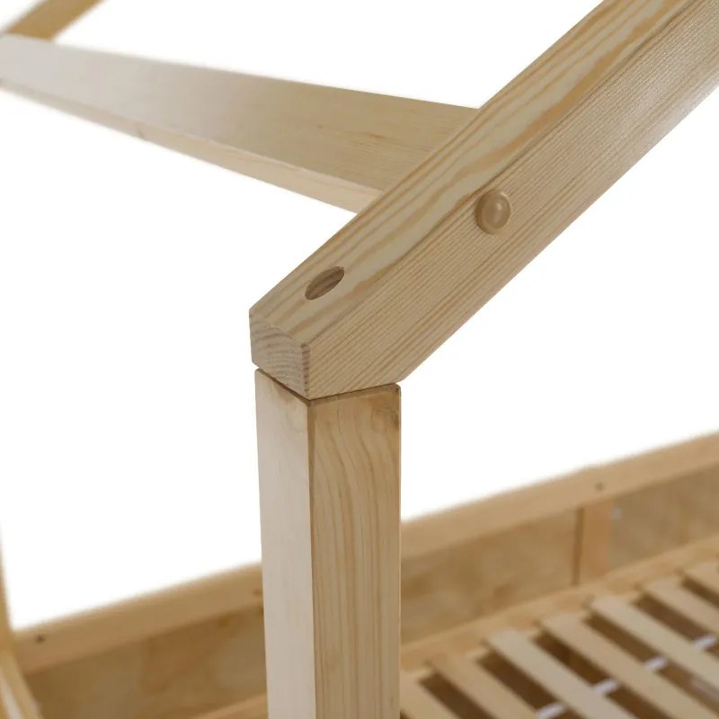 Postel Montessori BIANKA, 90x200, masiv přírodní Kondela 0000396818
