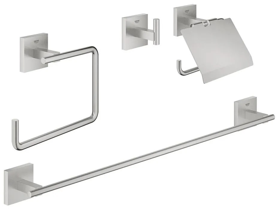 GROHE 41115DC0 - Sada doplňků START CUBE 558 mm lesklý chrom