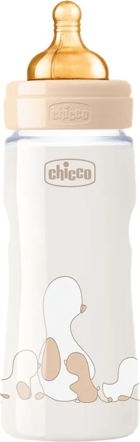 CHICCO Láhev kojenecká Original Touch latex 330 ml neutral