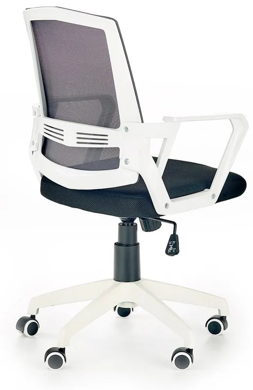 Halmar Kancelářská židle ASCOT, černá/bílá/šedá