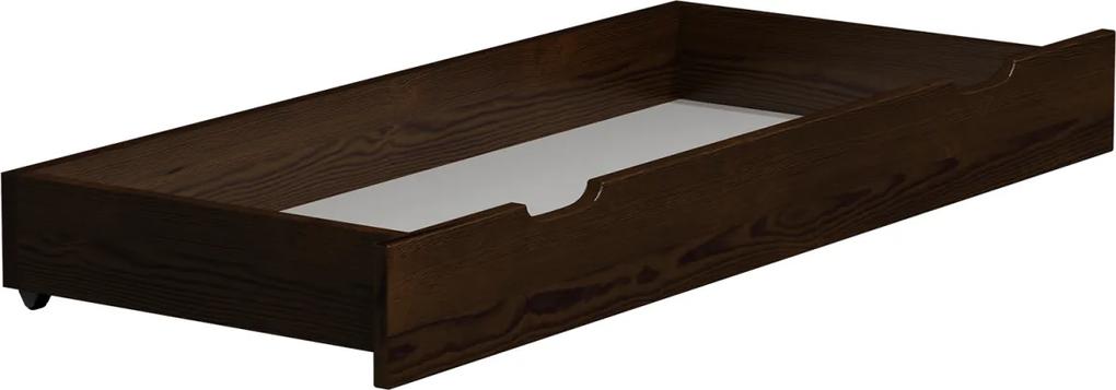 AMI nábytek Šuplík pod postel ořech 98 cm