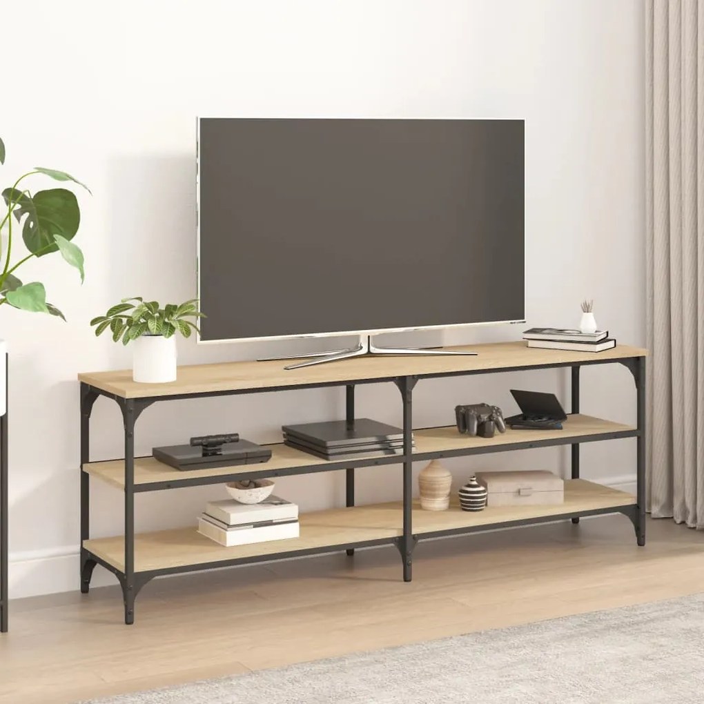 Tv Skříňka 140 X 30 X 50 Cm Kompozitní Dřevo