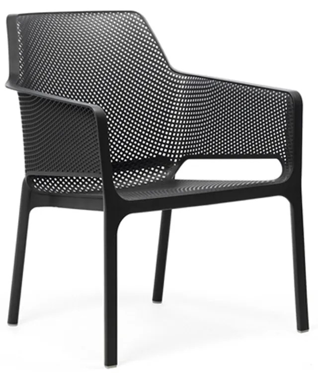 Nardi Plastové zahradní křesílko NET RELAX senape
