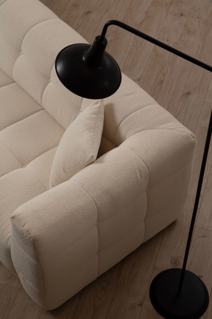 Atelier del Sofa Rohová sedací souprava Cady 3 Seater Left - Beige, Béžová