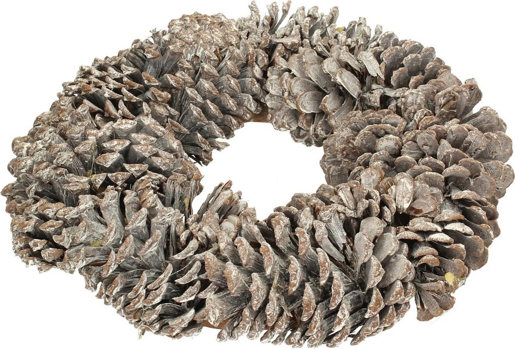 Věnec Winter Cone ⌀30cm natural