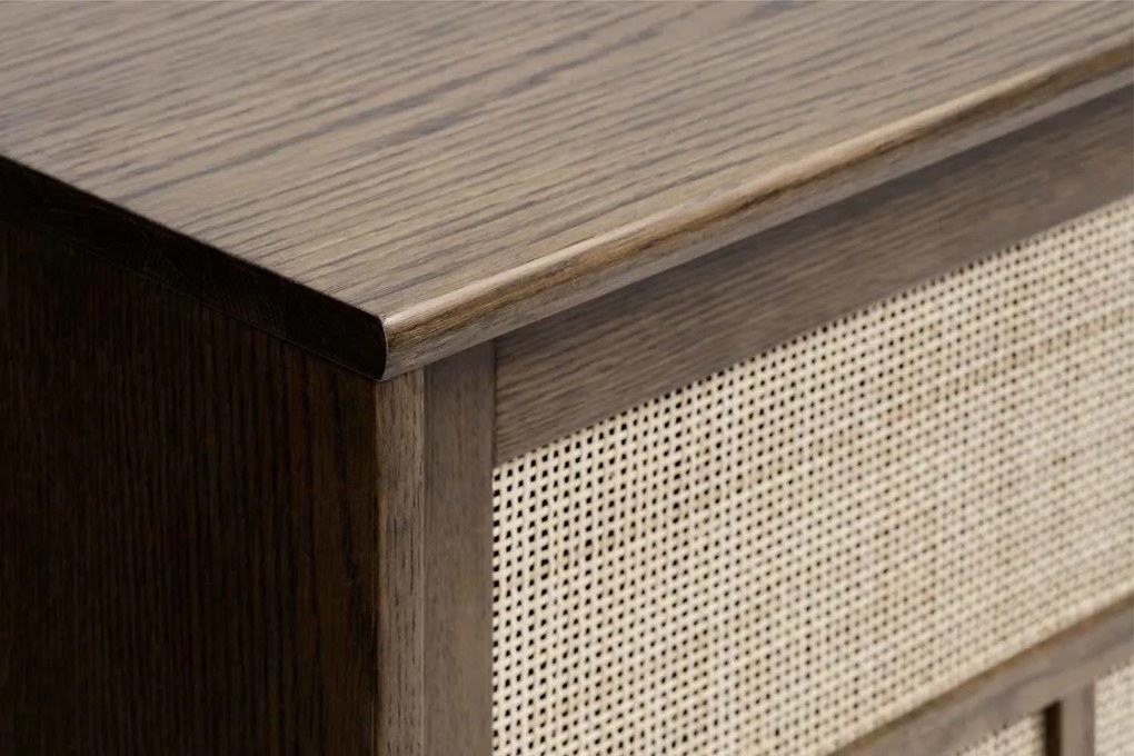 Designová komoda Tallys 180 cm kouřový dub