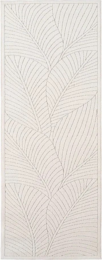 Krémový vnitřní a venkovní běhoun 80x250 cm Nova 1203 – Ayyildiz Carpets