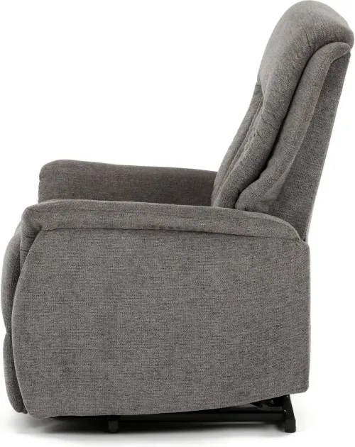 Polohovací křeslo šedé, elektrické TV-Q8575 GREY2