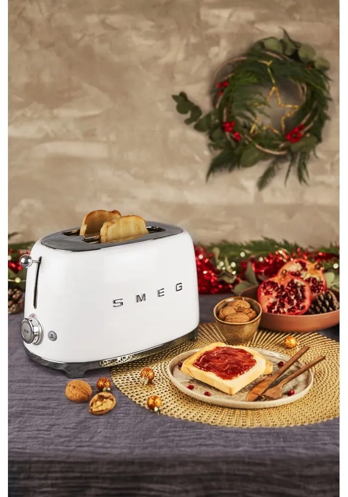 Bílý topinkovač Retro Style – SMEG