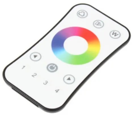 Li-Go "Polární záře" světelný RGBW obraz 230V 120x50cm provedení povrchu: dub světlý