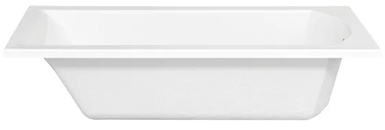 Besco Akrylátová obdélníková vana Shea 140x70 (150x70, 160x70, 170x70, 180x80) Barva: Bílá, Rozměry (cm): 140x70