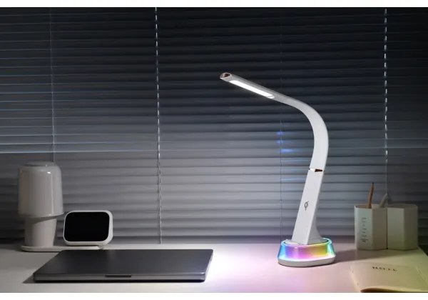 Immax 08973L - LED RGB Stmívatelná stolní lampa CORELLA LED/7W/12/230V černá