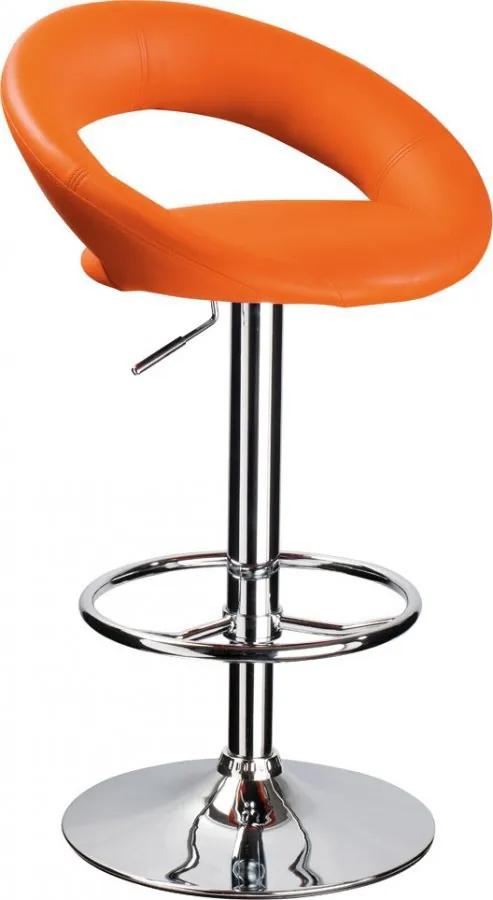 Casarredo Barová židle KROKUS C-300 oranžová