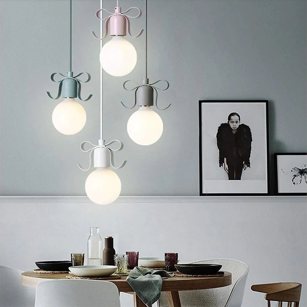 Toolight Rea, Samostatné závěsné stropní svítidlo NARNI, šedé, OSW-00265