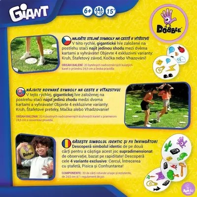 Asmodee Dobble Giant / Počet hráčů: 2-12 / od 6 let