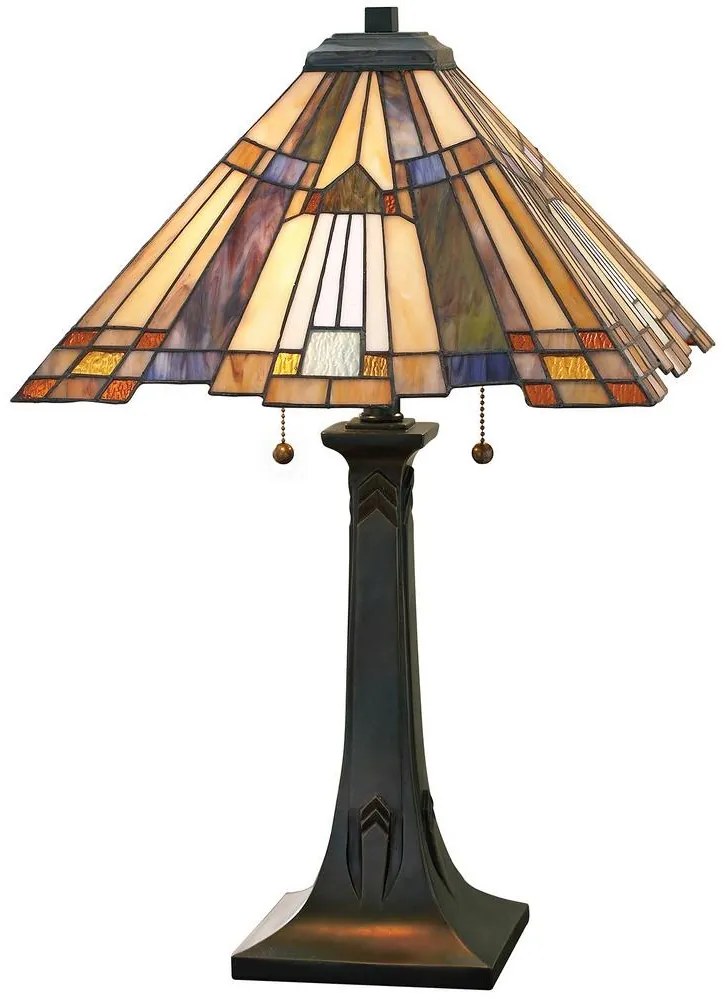 Elstead Elstead QZ-INGLENOOK-TL - Stolní lampa INGLENOOK 2xE27/60W/230V ED0185