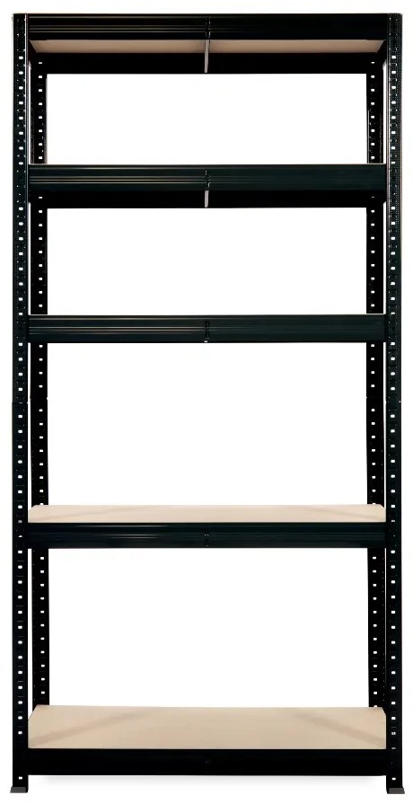 Policový regál Trestles RH 1800x1200x500, nosnost 1750 kg, 5 polic Barva: modrá RH5012-5-MODRA