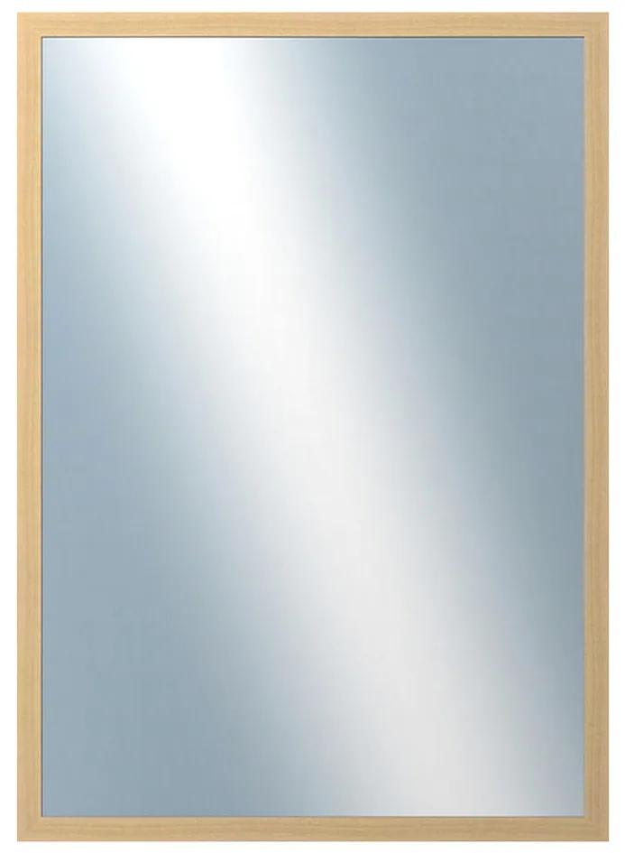 DANTIK - Zarámované zrcadlo - rozměr s rámem cca 50x70 cm z lišty KASSETTE jasan (2860)