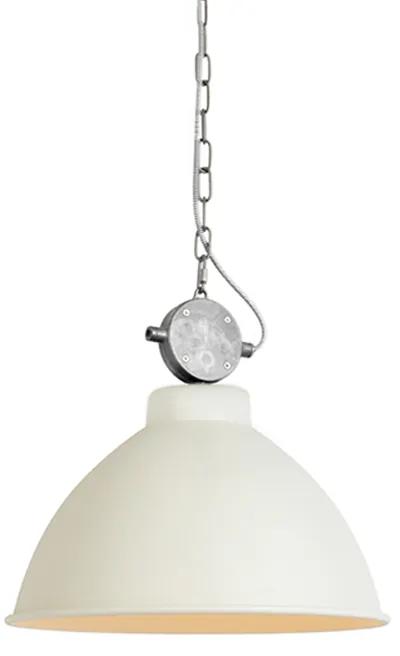 Venkovská závěsná lampa bílá - Anterio 38