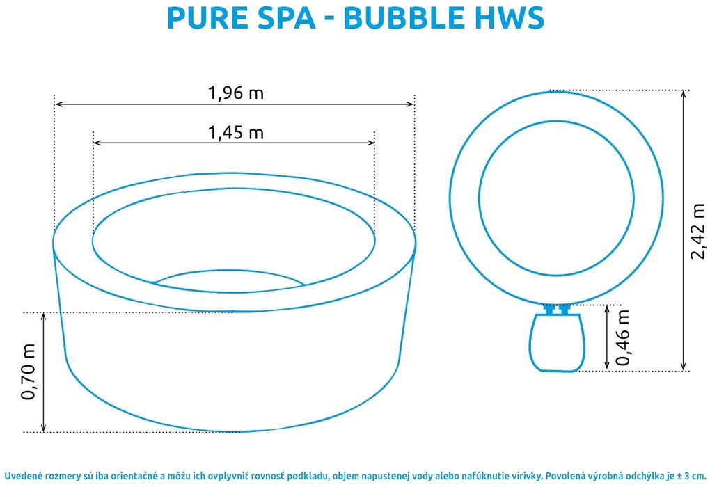 Marimex PureSpa Bubble HWS 11400217