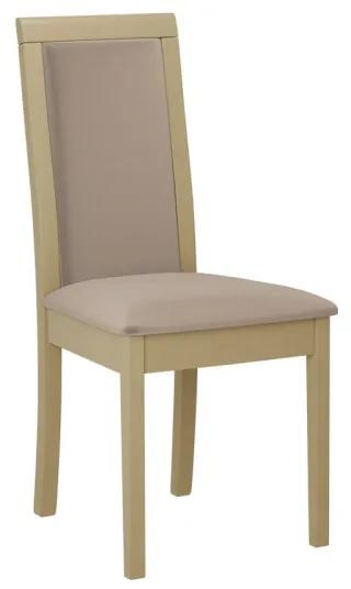 Čalouněná jídelní židle Heven IV, Barva dřeva: bílá, Potah: Zetta 300