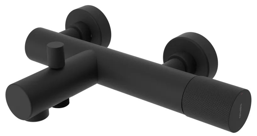 Sapho Ultratap vanová baterie nástěnná 150 mm černá UT010TB