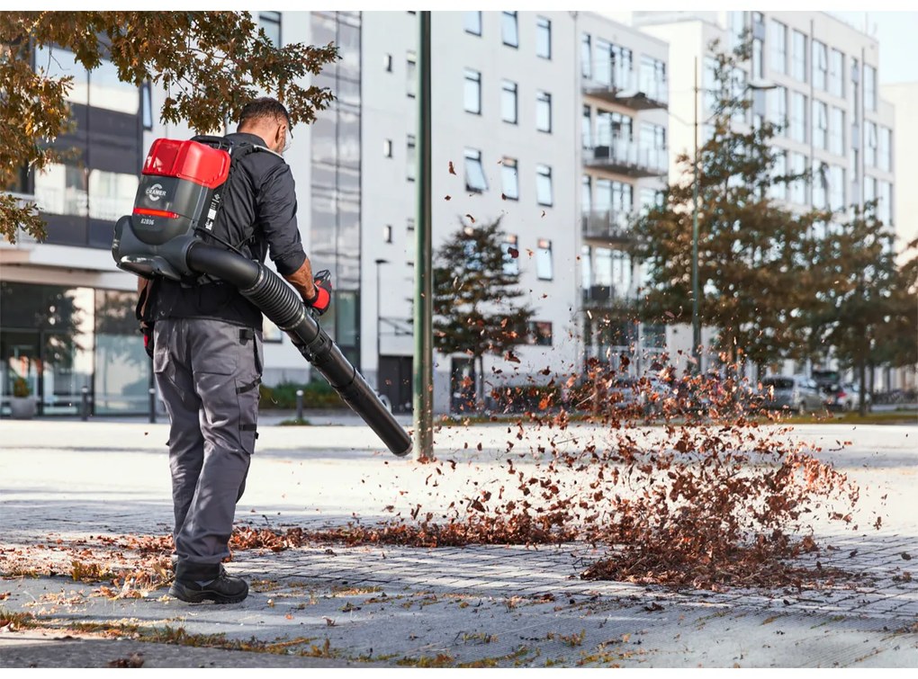 Akumulátorový zádový foukač CRAMER 82B36 Možnost Baterie zdarma Viz Popis