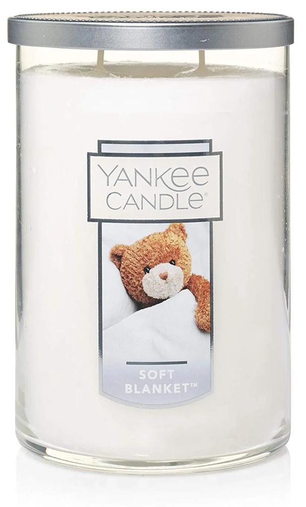 Yankee Candle vonná svíčka Soft Blanket Décor střední