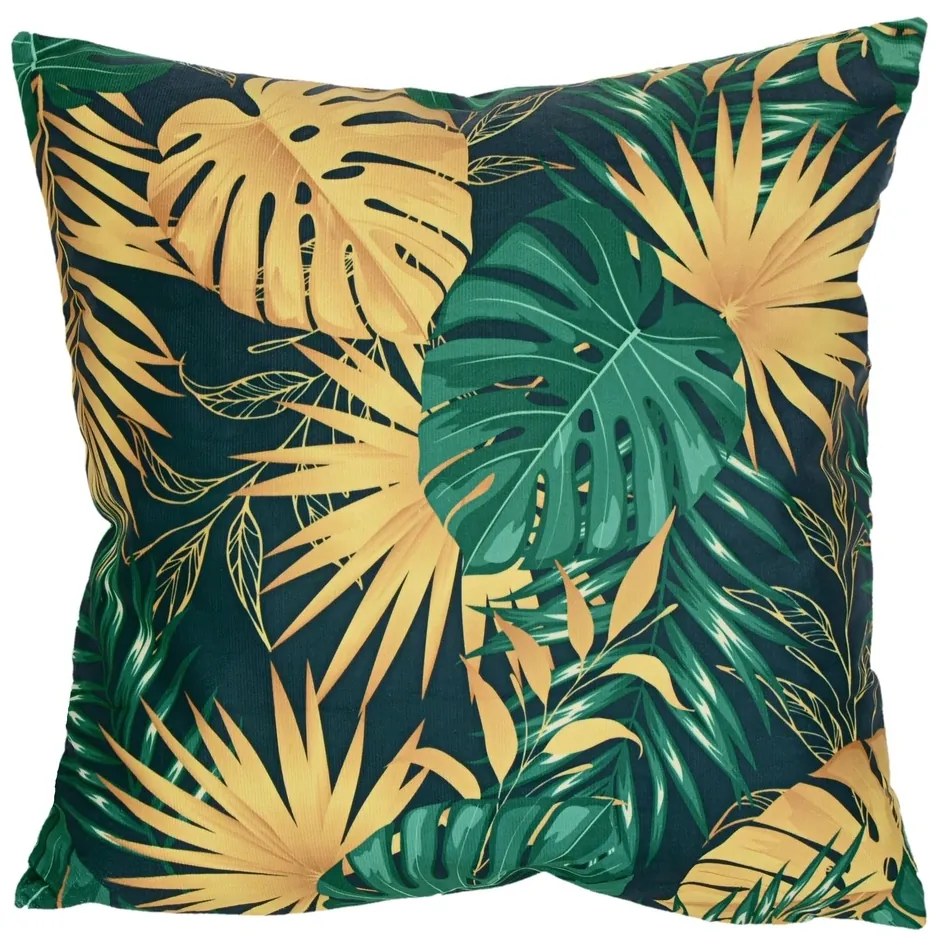 Forbyt Design návlek, Monstera a palmový list, 40 x 40 cm