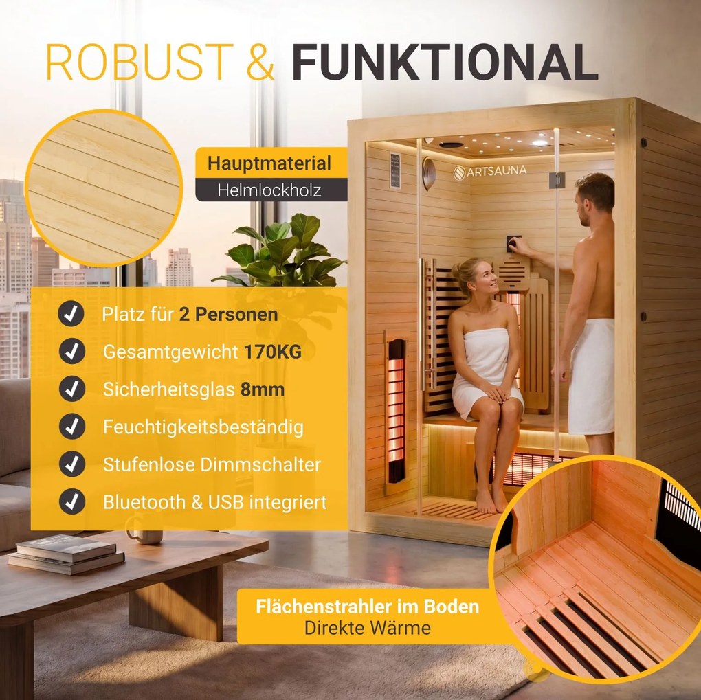Artsauna Infrasauna Aarhus 140