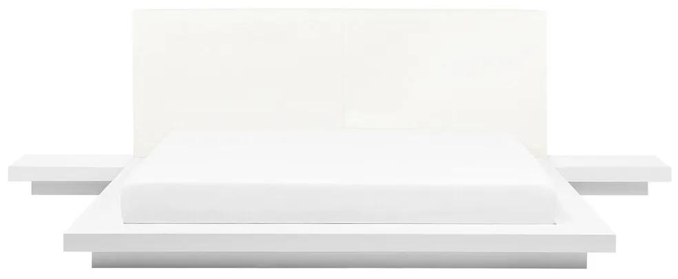 Bílá postel 160 x 200 cm ZEN Beliani