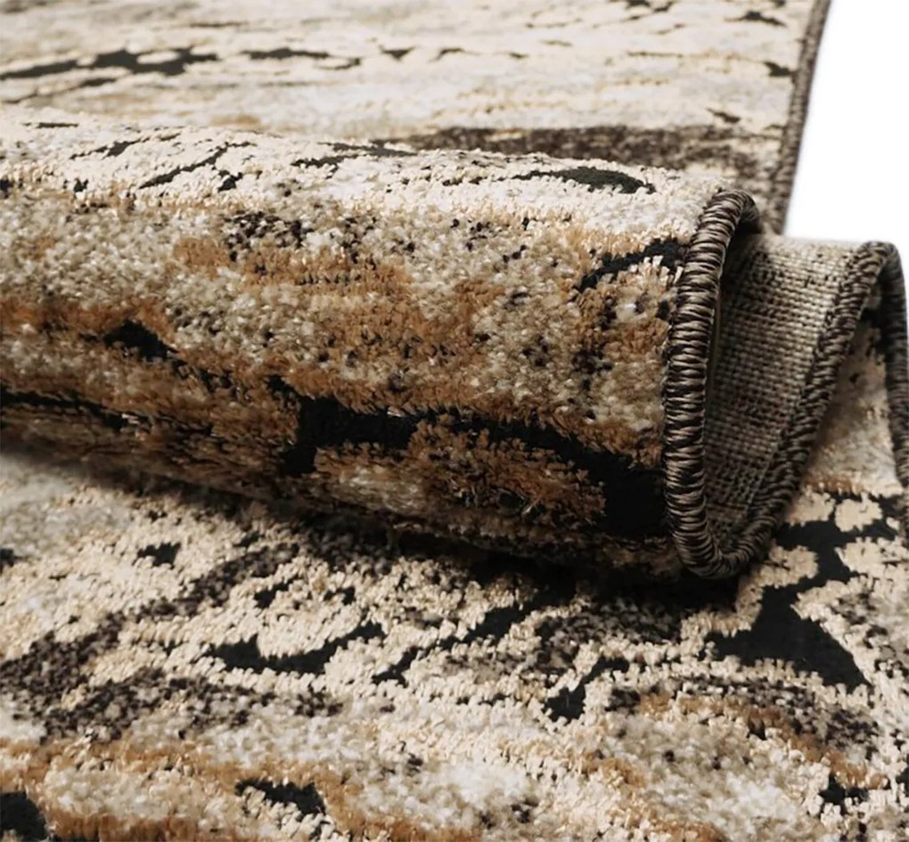 BE Koberec Miami Plus 0303 BEIGE - béžový obdélníkový Rozměr: 40x60 cm