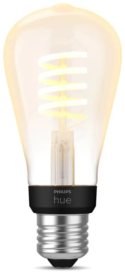 Filamentová smart žárovka E27, 7 W White ambiance – Philips Hue