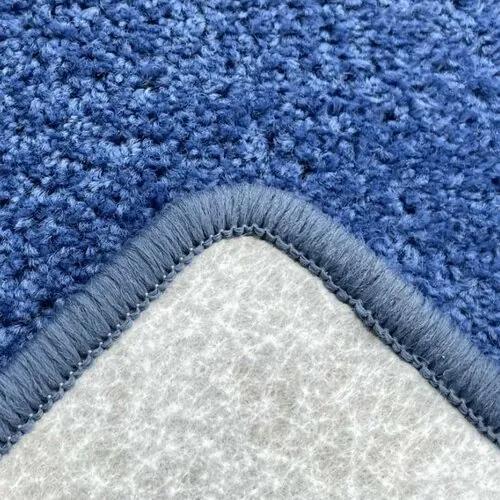 Vopi Kusový koberec Eton modrá, průměr 120 cm