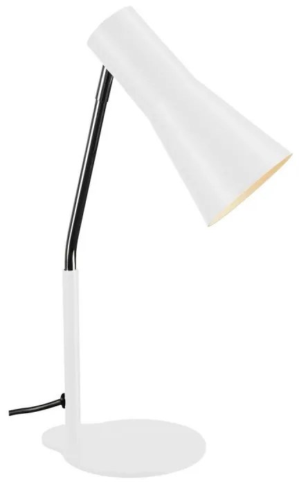 Stolní lampa PHELIA, bílá, hliník/ocel, GU10 - BIG WHITE