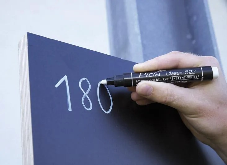 Pica Marker Pica -  Marker permanentní značkovač  bílý