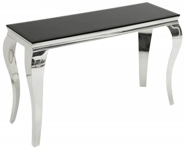 Modern Barock konzolový stolek černý