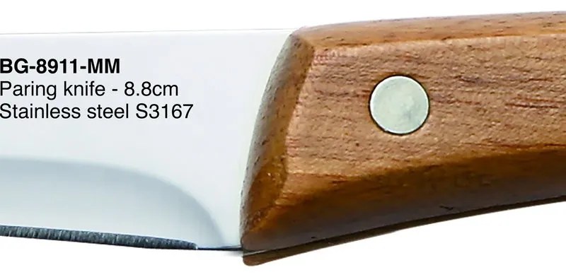 BERGNER Sada nožů v dřevěném bloku 13 ks NATURE BG-8911-MM