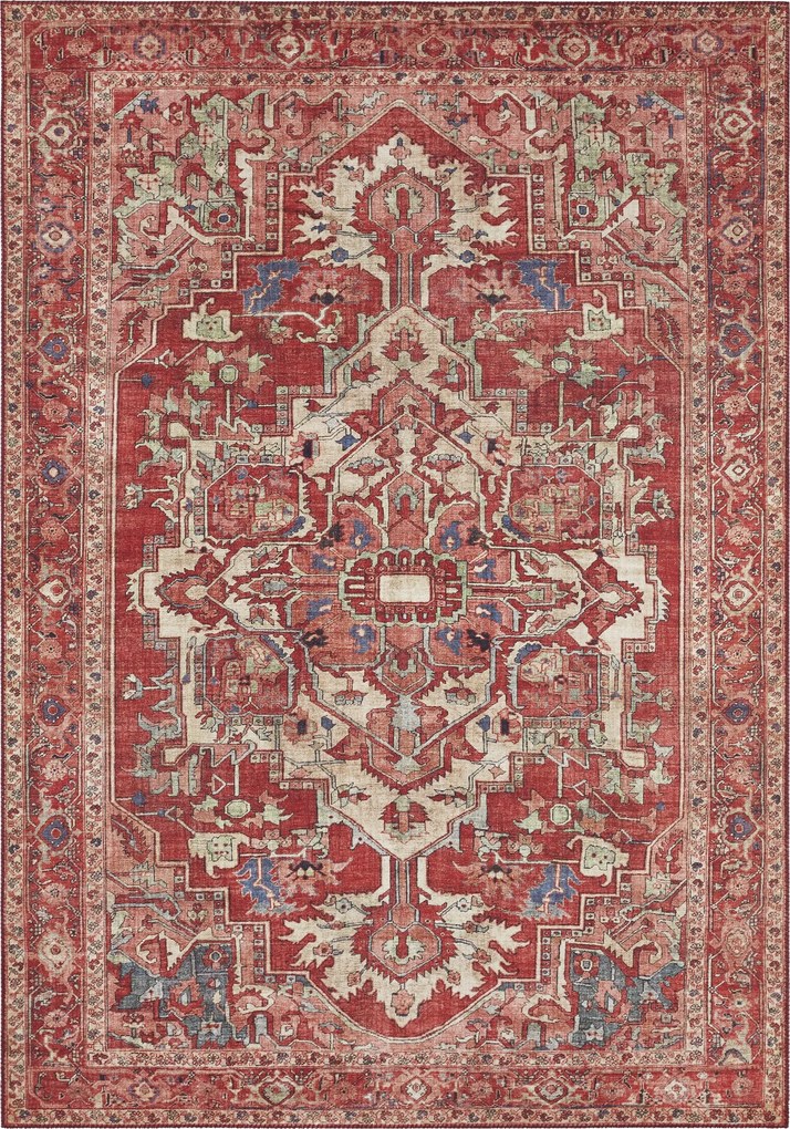 Kusový koberec Asmar 104018 Orient / Red, 200x290, červená, obývacia izba, Hanse Home