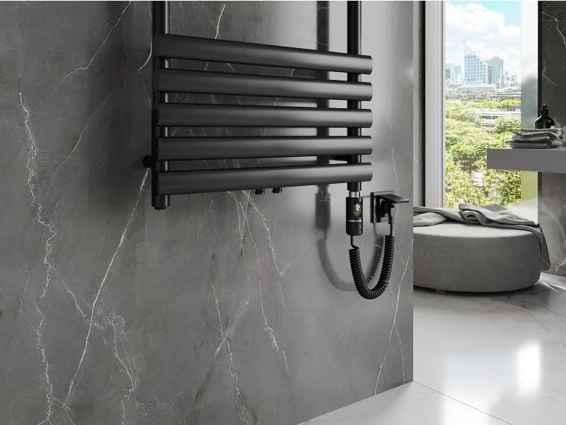 Mexen Jowisz, elektrické topné těleso 1200 x 600 mm, 600 W, černá, W107-1200-600-2600-70