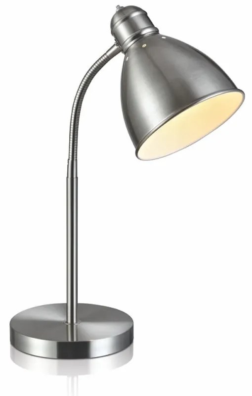 Stolní lampa ve stříbrné barvě Markslöjd Nitta