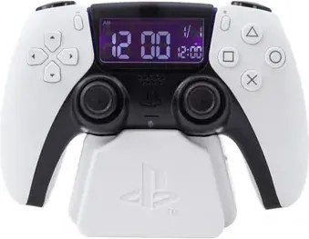 Paladone White Controller Alarm Clock PlayStation 5 bílá / Digitální b