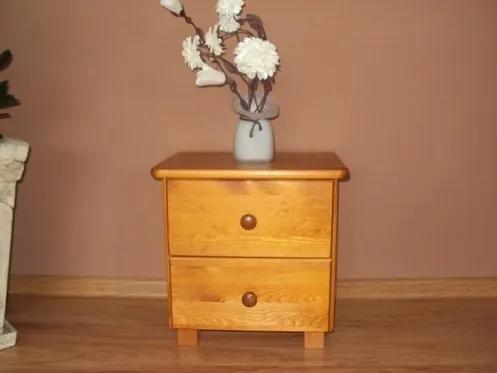 Noční stolek Jola (Barva dřeva: Borovice)