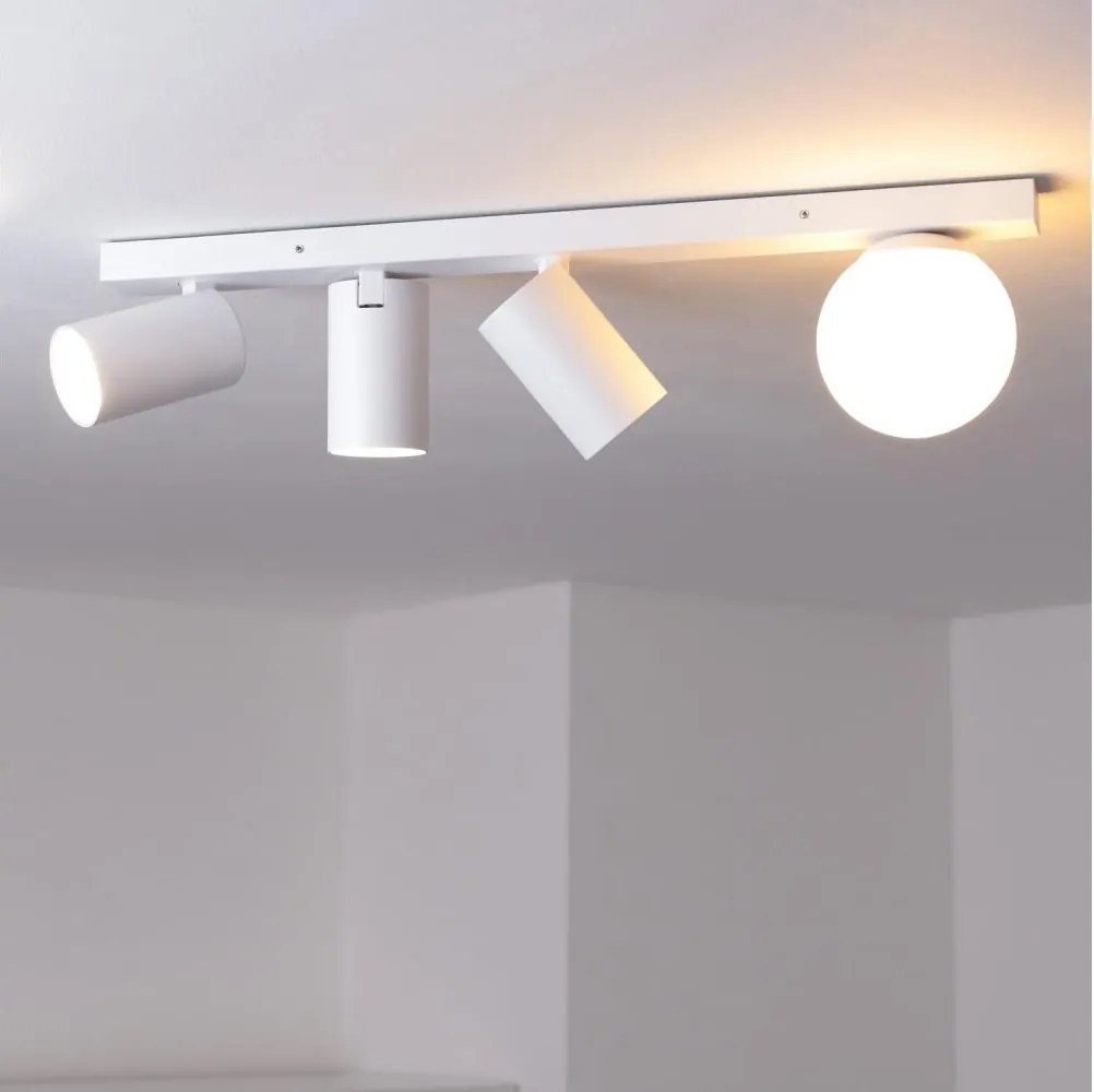 Brilagi - Bodové svítidlo SELE BALL 3xGU10/30W/230V + 1xG9/10W bílá