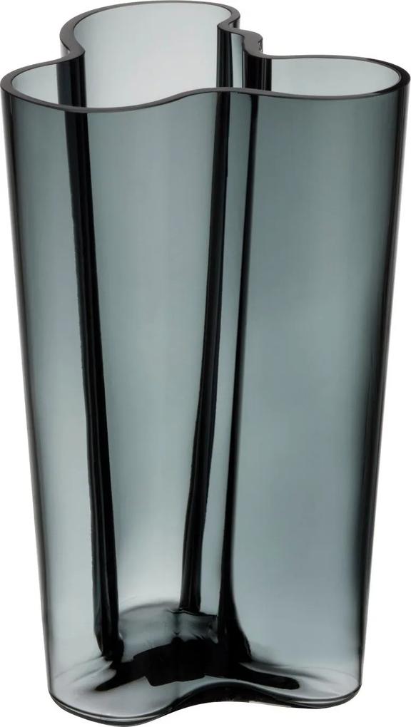 Váza Aalto 25 cm tmavě šedá