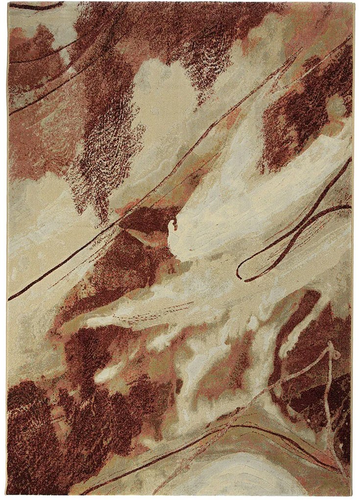 Koberce Breno Kusový koberec ARGENTUM 63529/7474, Červená, Vícebarevné, 160 x 230 cm