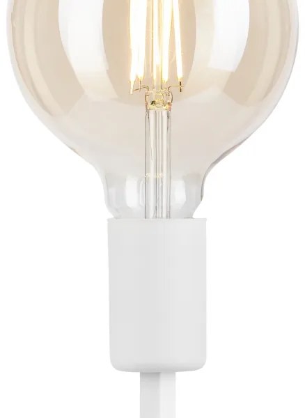 Stolní lampa ASTRID 1xE27/60W/230V bílá