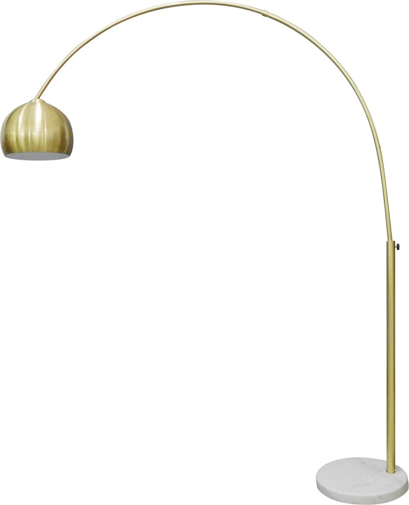 XXXLutz STOJACÍ OBLOUKOVÉ SVÍTIDLO, 165/205/30 cm P & B - Online Only svítidla - 001769024601