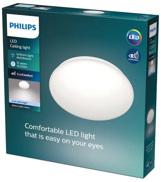 Philips - LED Stropní svítidlo MOIRE LED/17W/230V 4000K